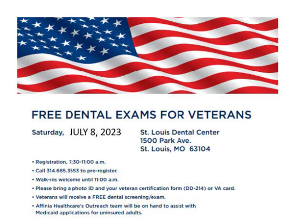 St. Louis Dental Center Offers Oral Healthcare Exams to Veterans ...